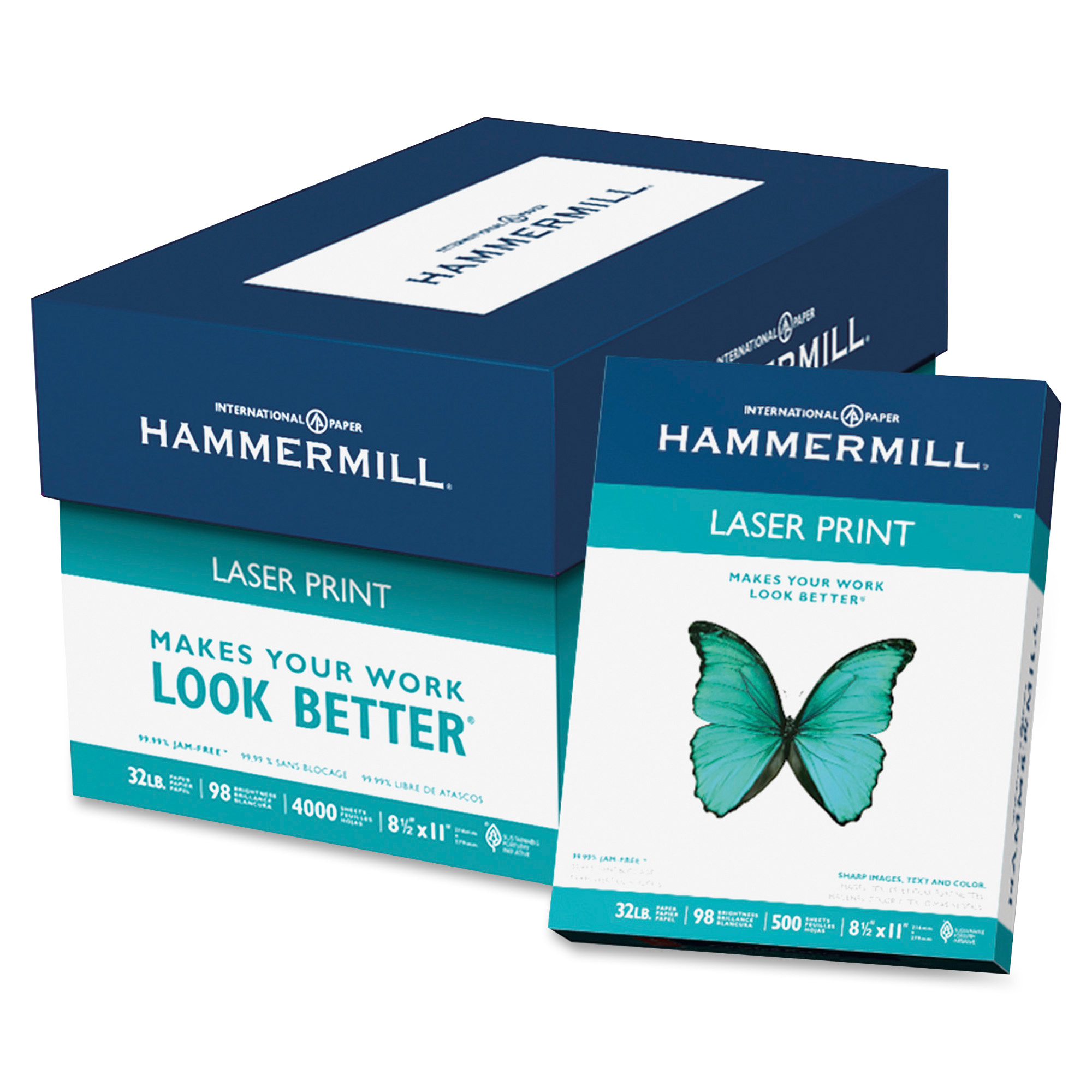 Hammermill Laser Paper 500 Sheets Per Ream 32 Lb LD Products Hammermill Laser Paper 500 Sheets Per Ream 32 Lb LD Products